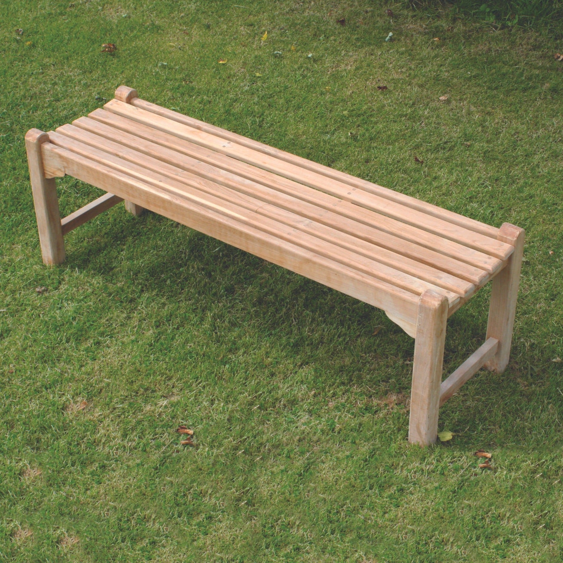 Komodo Backless Teak Bench | Teak Garden Furniture | Teakunique