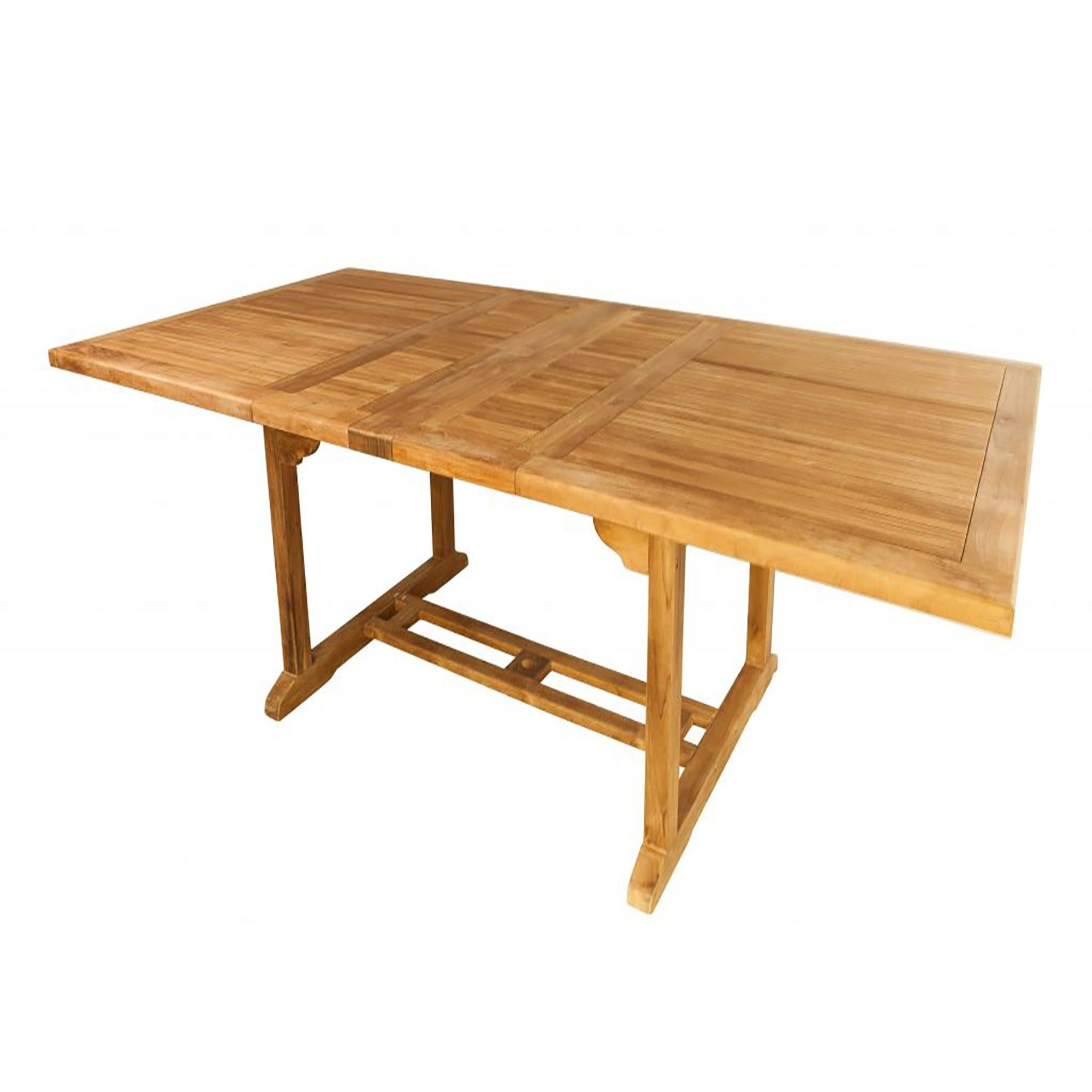 Orchid Extending Rectangular Teak Table | Teak Garden Furniture | Teakunique